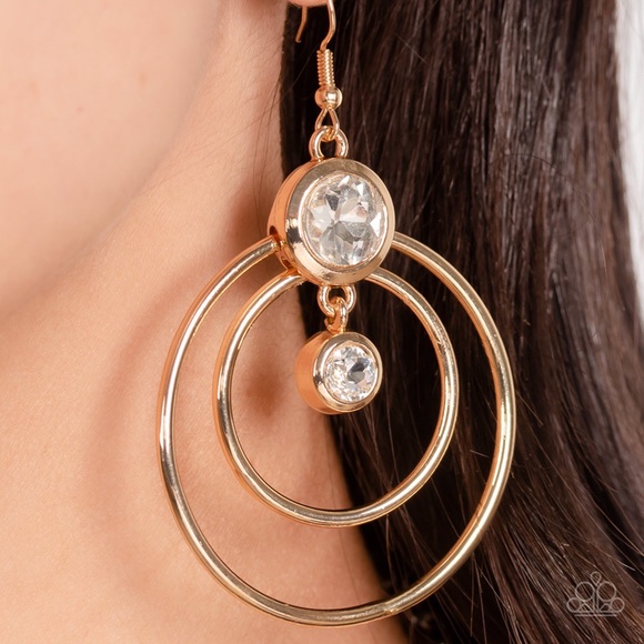Jewelry | Dapperly Deluxe Gold Earrings Elegantly Elite Gold | Poshmark